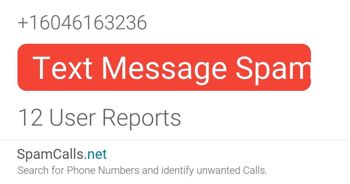 1-604-616-3236-canada-text-message-spam-12-user-reports